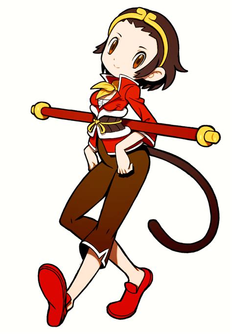 Beeru Veil8801 Sonson Marvel Vs Capcom Marvel Vs Capcom 2 Highres 1girl Bo Staff