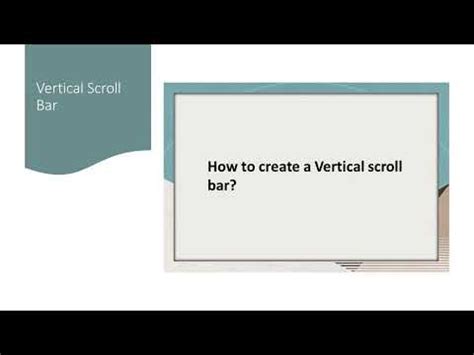 Vertical Scroll Bar C Windows Forms Controls YouTube