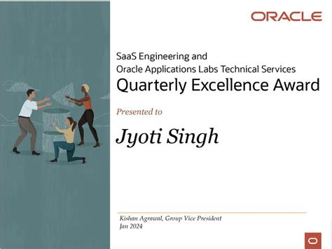 jyoti singh on linkedin oracle