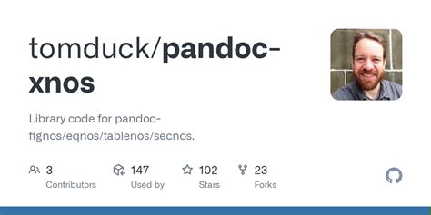github tomduck pandoc xnos library code for pandoc fignos eqnos