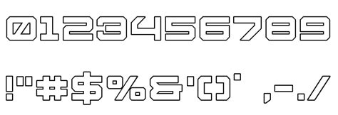 Uss Dallas Outline Font