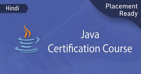 Java Course With Certificate Hindi Techvidvan
