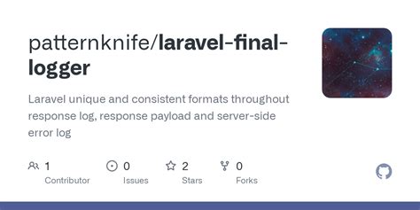 GitHub Patternknife Laravel Final Logger Laravel Unique And