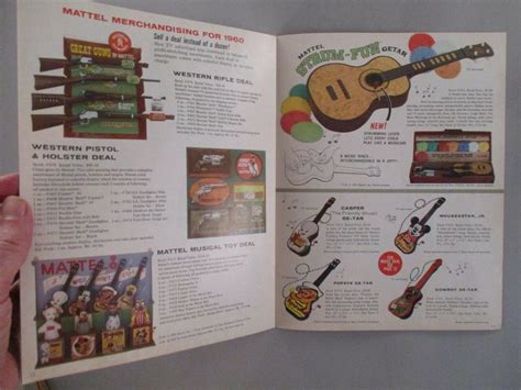 Mattel Toy Catalog Fall 1960 ~~ Toys ~~ Nice Condition 2063903278