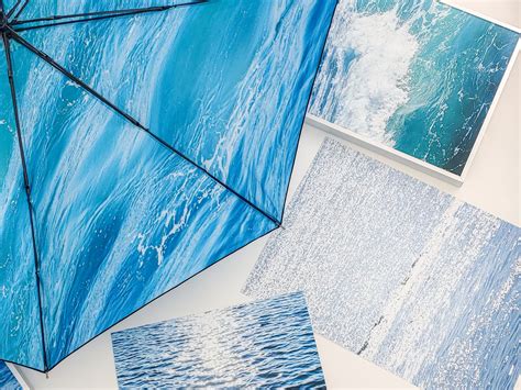 위선장 물을 담은 우산and포스터 당신의 시선이 닿는 곳에 바다 위시버킷