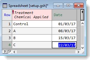 Saving A Genstat Spreadsheet As An Excel File Genstat Knowledge Base