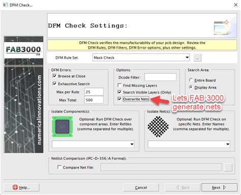 Dfm Touching Net Objects Numerical Innovations Help Center