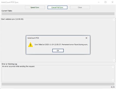 Pos FNB Sync Issue Sync Port Put Wrong AutoCount Resource Center