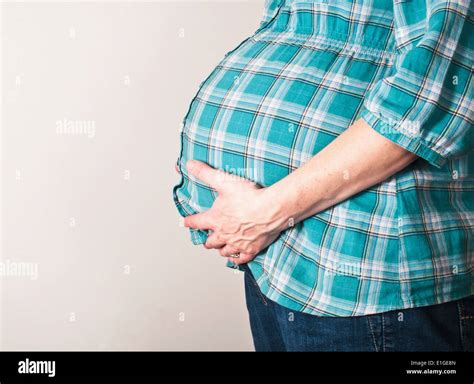 Heavily Pregnant Woman Hi Res Stock Photography And Images Alamy