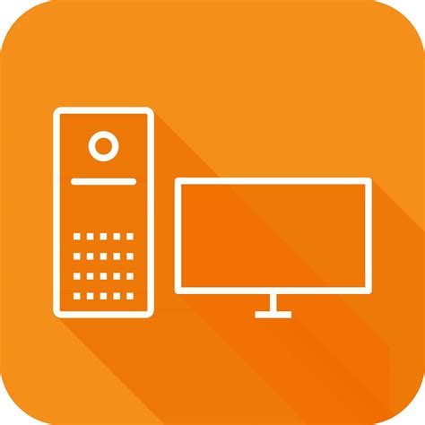 Unique Computer Vector Icon 25303616 Vector Art At Vecteezy