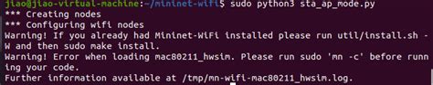 Some Problems Of Mininet Wifi Issue Intrig Unicamp Mininet Wifi GitHub