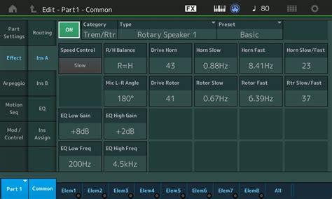MODX Rotary Speaker Part 5 Sand Software And Sound