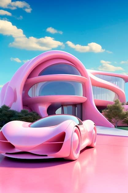 3d Rendering Of Road Scenario Ai Generated Image