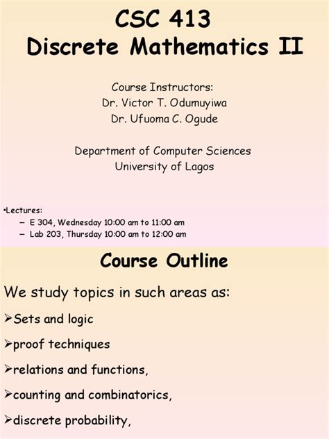 Lecture Note Counting And Combinatorics1 Pdf Set Mathematics Discrete Mathematics