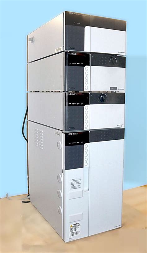 Shimadzu Prominence Lc 20 Hplc System Cbm 20a Lc 20ad Lc 20at Cto