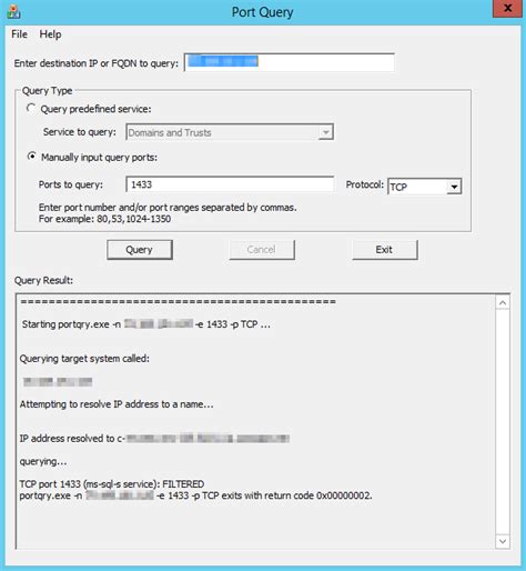 Sql Server Database Not Publicly Accessible Through Port 1433 Stack
