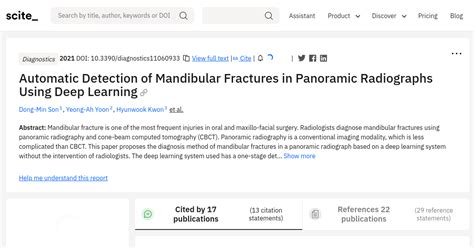 Automatic Detection Of Mandibular Fractures In Panoramic Radiographs