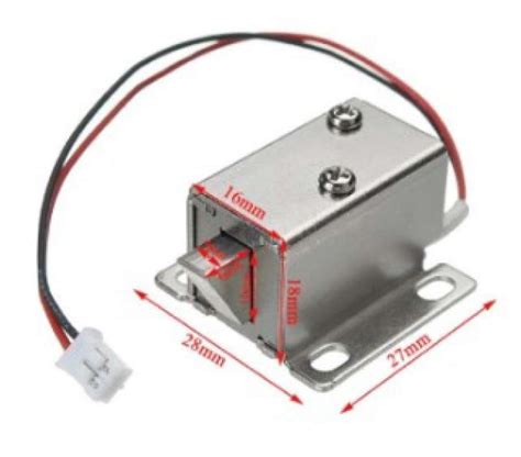 Jual Kunci Pintu Solenoid Door Lock 12v Automatic Electronic Arduino Rfid Di Seller Raindrop
