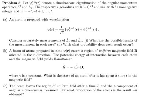 Solved Problem 5 Let Itr Denote A Simultaneous