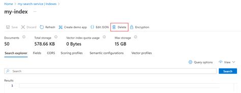 索引管理 Azure Ai Search Microsoft Learn