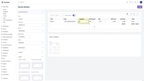 How To Create A Quote Teamleaf Tutorial