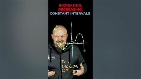 Increasing Decreasing Constant Intervals Youtube