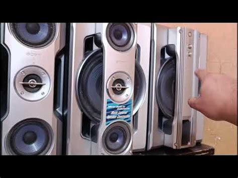 SONY MHC-GN800 revisión - YouTube