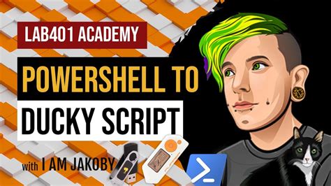 lab401 academy convert badusb powershell payloads to ducky script with