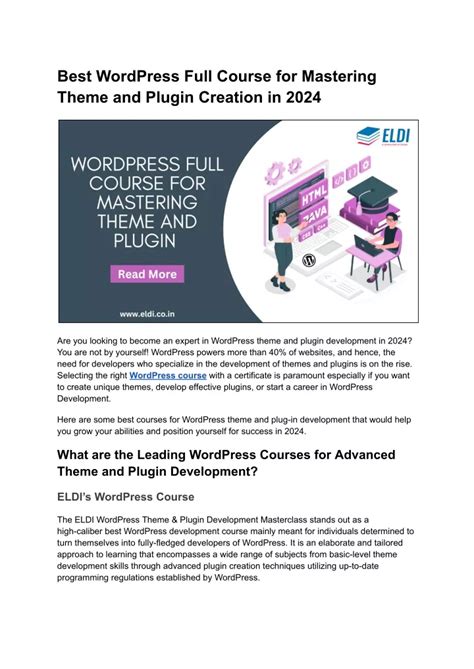 Ppt Best Wordpress Full Course For Mastering Theme And Plugin