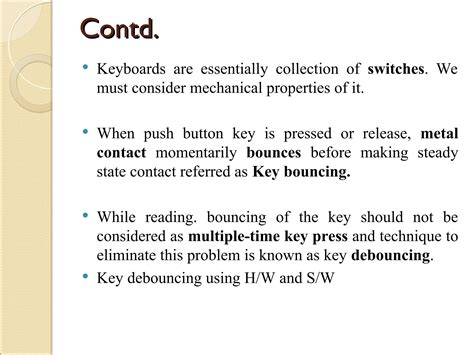 Keyboard Interfacing For The 8051 Mcappt Operating Systems