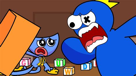 파피 플레이타임 챕터 And 레인보우 프렌즈 Blue And Huggy In The Box Poppy Playtime Youtube