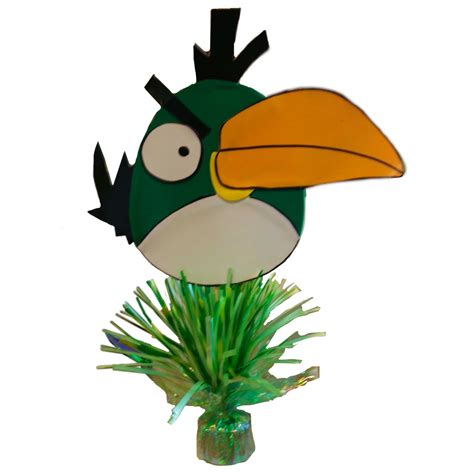 Angry Birds Green Toucan Bird Centerpiece By GioviPartyDecor