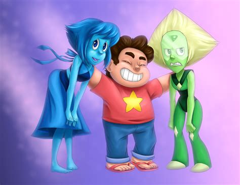 Steven Lapis And Peridot By MissMercurielle On DeviantArt