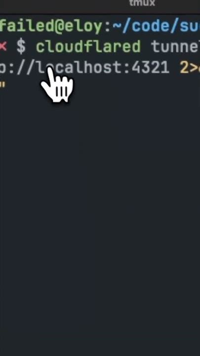 Share Your Localhost With Cloudflare Tunnels Cloudflare Localhost Programming Webdev Fyp