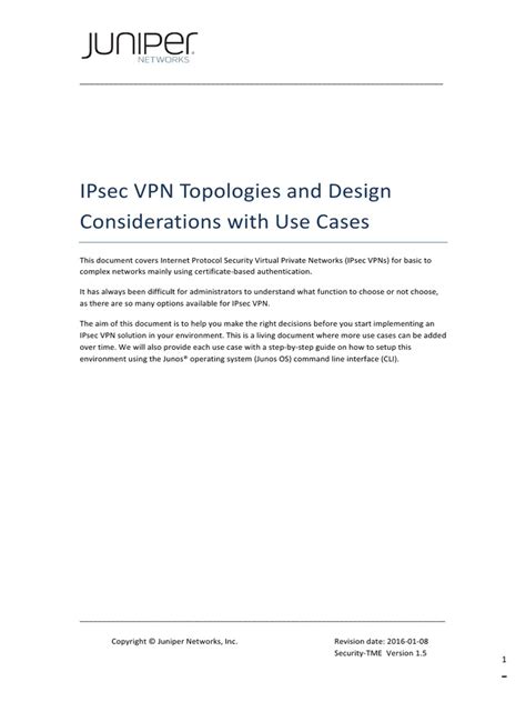 Ipsec Vpn Topologies And Design Considerations With Use Cases 5 Pdf Virtual Private Network