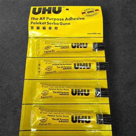 Uhu All Purpose Adhesive 7ml And 20ml Gam Uhu Pelekat Serba Guna
