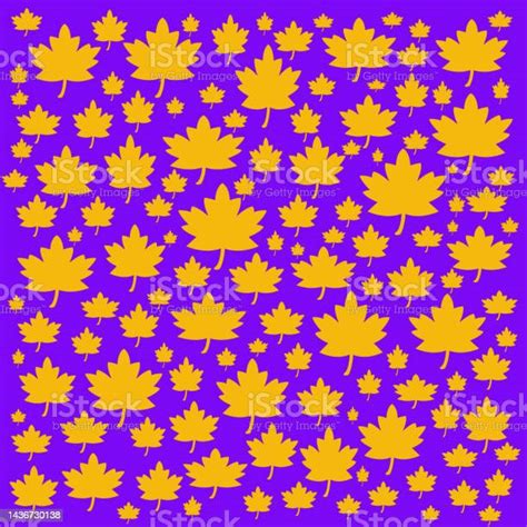 Desain Kertas Pembungkus Daun Maple Yang Mulus Ilustrasi Stok Unduh Gambar Sekarang Alam