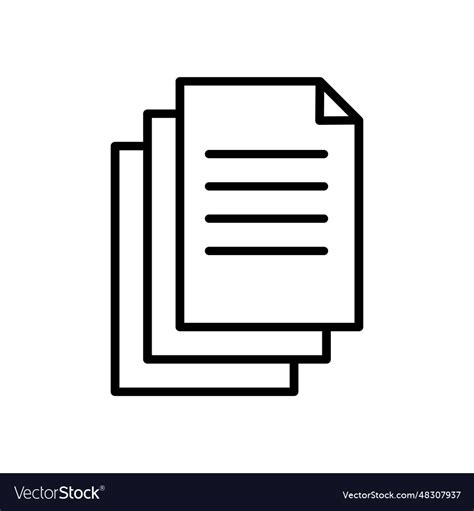 Document And Files Icon Add File Delete Royalty Free Vector