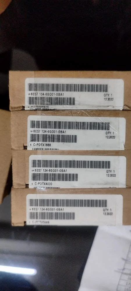 Siemens 6es7134 6gd01 0ba1 Simatic Et 200sp Analog Input Module For