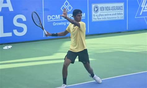 national tennis c ship vinayagamurthy stuns sangram samarth keeps on