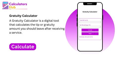 Gratuity Calculator Online