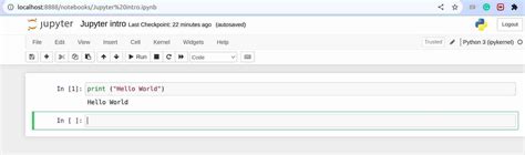 Introduction To Jupyter Notebook