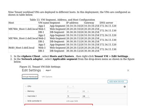 Configure Tenant Vms Dell Emc Poweredge Mx Smartfabric Services And Vmware Nsx T Data Center
