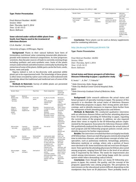 Pdf Some Selected Under Utilized Edible Plants From Southeast Nigeria Used In The Treatment