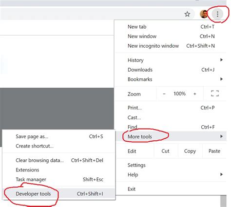 Open Developer Console For Nutriadmin Troubleshooting