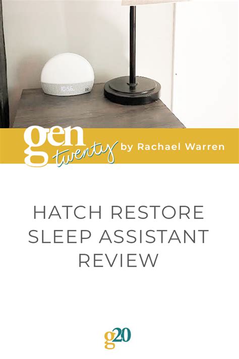 Hatch Restore Sleep Assistant Review Gentwenty