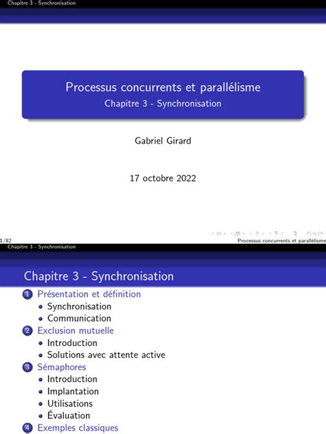 3 Synchronisation Pdf
