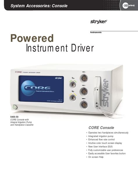 core console brochure pdf software computing