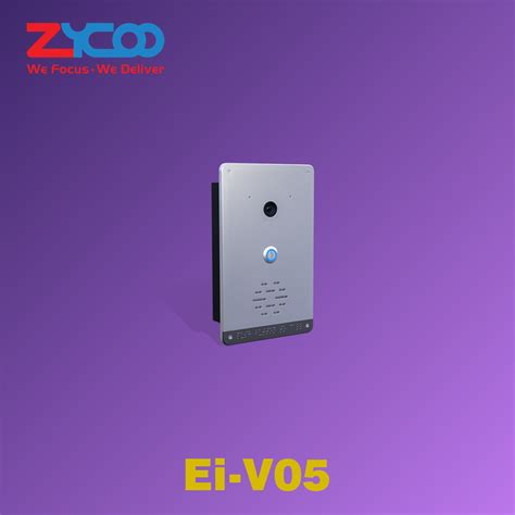 5 Watt Video Intercom System Secure Access Control For Voip System