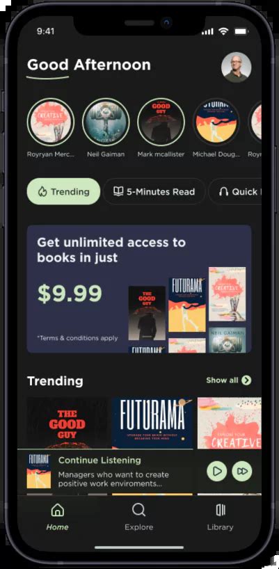 Books Mobile App Development